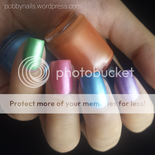 Metallic Creme Colours — Nails By Tataw | Pobbynails