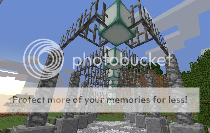 Sea Lantern Bridge (Diagonal)--- New Materials - Creative Mode ...