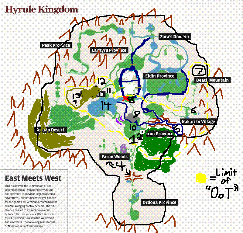 Map theory - Theorizing - Zelda Universe Forums
