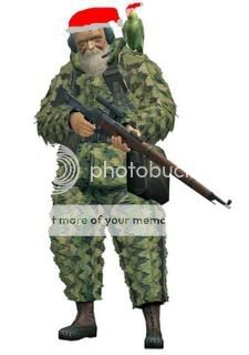 Santa was a little late but made a hell of a head shot! : r/guns