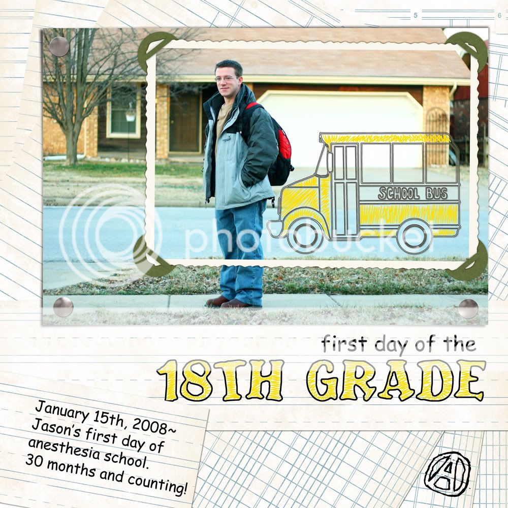 First Day of the 18th Grade! - Student Registered Nurse Anesthetist